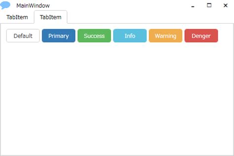 wpf の bootstrap っぽい テーマ galife