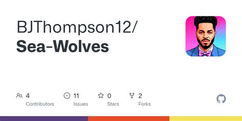 Github Bjthompson12sea Wolves