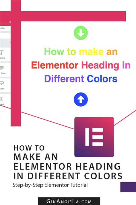 How To Make An Elementor Heading In Different Colors Step By Step Tutorial