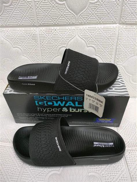 Skechers Hyper Burst Mens Fashion Footwear Slippers And Slides On