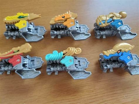 Power Rangers Dino Fury Ryusoulger Dx Ryusoul 6p Set Morpher Megazord