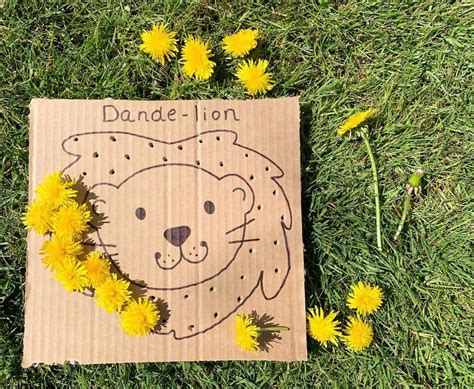 Katie 💚 On Instagram 🌼dane Lion Weaving🌼 ⠀ Dandelions Are Like Little