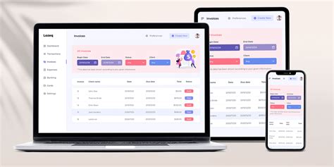 Tailwindcss Invoice Dashboard A Css Repository From Mazyar