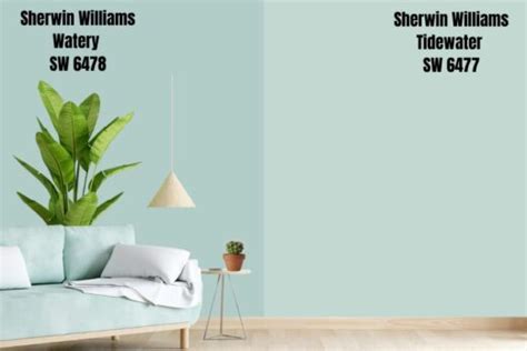 Sherwin Williams Watery Palette Coordinating Inspirations