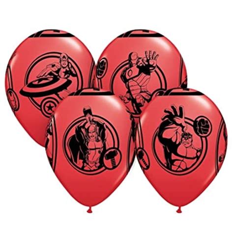 Avengers Latex Balloons 12 Pk6