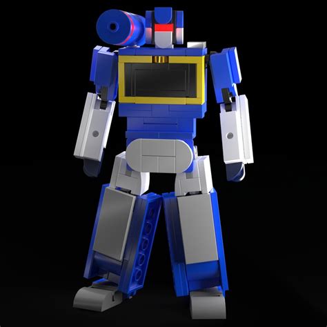 Lego Moc Cbb04 Sonance G1 Inspired Transformable Soundwave By