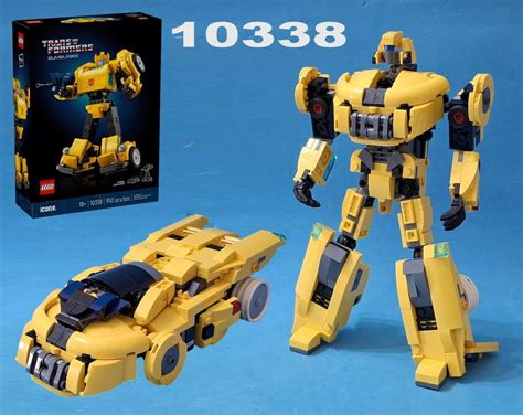 Lego Moc Transformers One Bumblebee Badassatron B 127 Made Using Lego Set 10338 Bumblebee