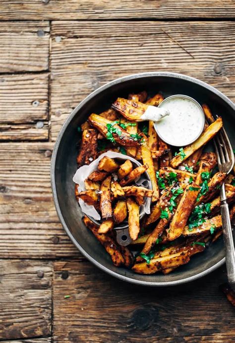 Extra Crispy Garlic Lime Sweet Potato Fries Paleo Gluten Free