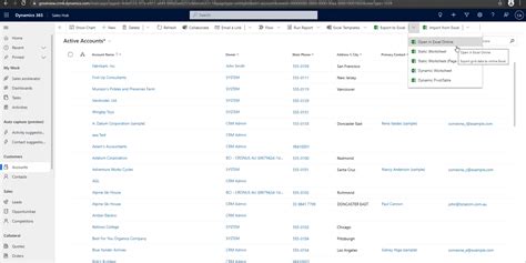 Export Data From Power Apps Total CRM