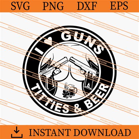 I Love Gun Titties And Beer Svg Funny Quote Svg Svg Secret Shop