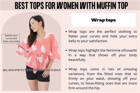 What Style Tops Look Good On Women With A Muffin Top Petite Dressing