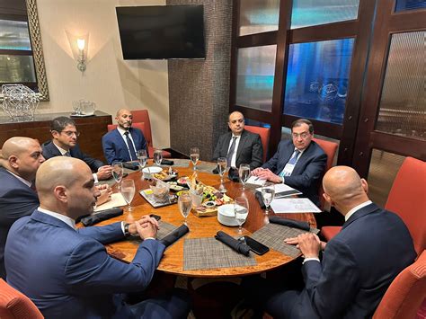 وزير البترول يجري مباحثات مع عدد من مسئولي الطاقة الدوليين وكبريات