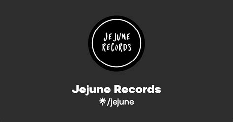 Jejune Records Listen On Spotify Linktree