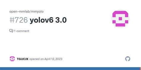 Yolov6 3 0 Issue 726 Open Mmlab Mmyolo GitHub