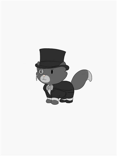 Arsène Lupin Sticker By Mellowartstuff Redbubble