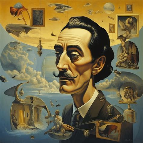 The Life Of Salvador Dali On Behance