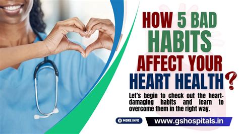 How 5 Bad Habits Affect Your Heart Health