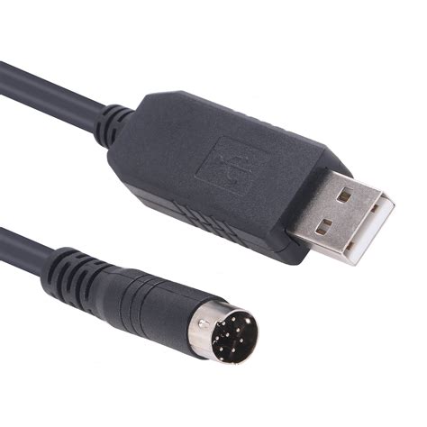 Usb Serial Communication Cable For Yamaha Music Sequencer Usb To Mini Din 8 Pins Md8 Male