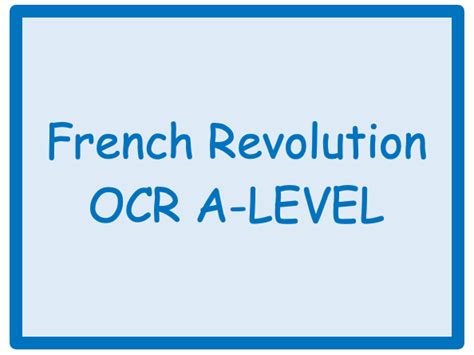 The Enlightenment French Revolution Teaching Resources