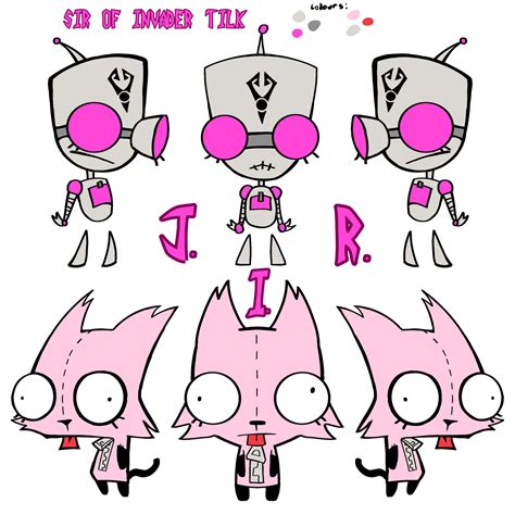 Invader Zim Oc Sir Robot Jir By Girrawrxd On Deviantart