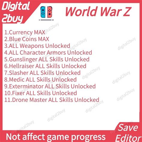 World War Z Save Editor Save Modding World War Z Video Gaming Video