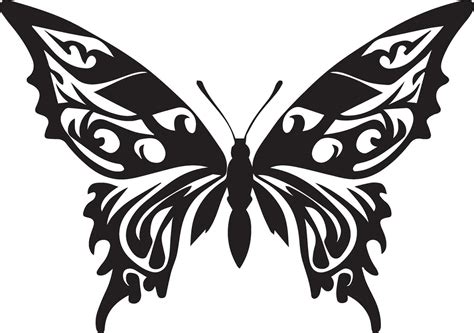 Butterfly Vector Tattoo Design Illustration 26518076 Vector Art At Vecteezy