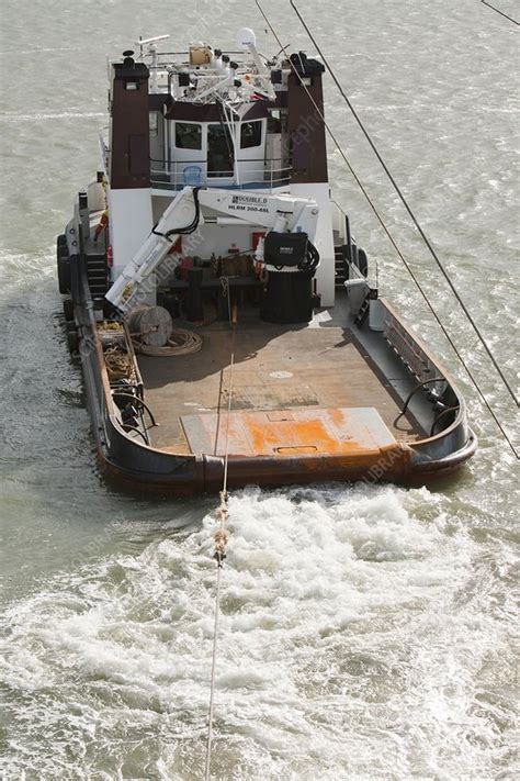 A Tug Boat Towing A Jack Up Barge Stock Image C0289324 Science