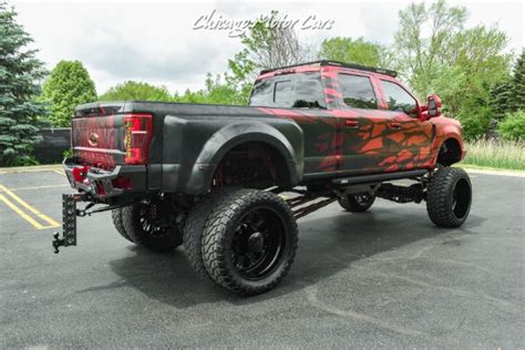 Used 2017 Ford Super Duty F350 Lariat Sema Truck Over 100k In
