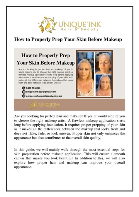 Ppt How To Properly Prep Your Skin Before Makeup Powerpoint