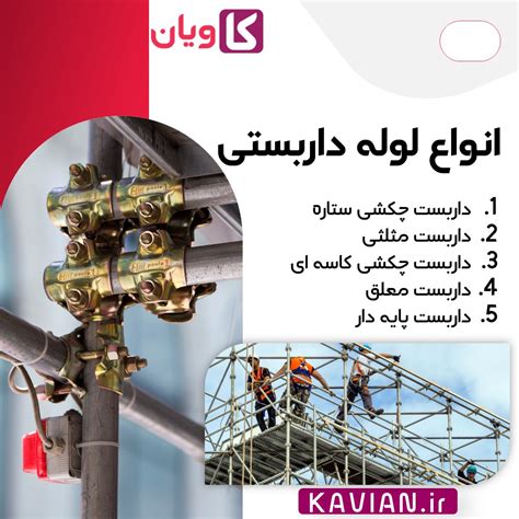 لوله داربست چیست و با اجزای لوله داربست آشنا شوید ⋆ کاویان