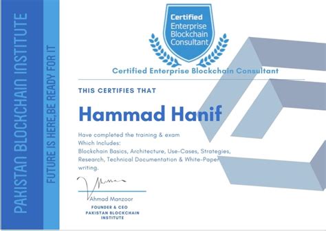 hammad hanif cci cebc on linkedin blockchaindevelopment blockchain