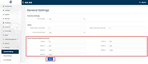 How To Manage EPos Payment Buttons Amount Moneypex Support