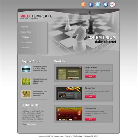 25 Stylish And Trendy Free Html5 Css3 Templates Idevie
