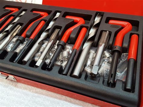 Juego De Insertos Reparación De Roscas 131pzs Kit Ruhlmann 1001
