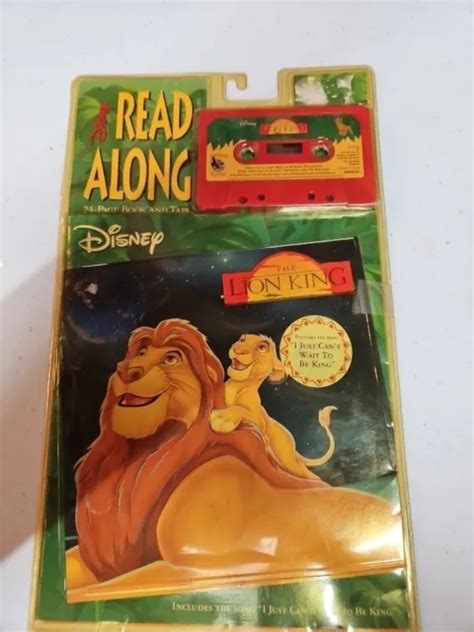 DISNEY S READ ALONG The Lion King Cassette And Book 23 83 PicClick UK