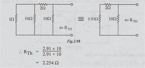 Solved Example Problems Thevenins Nortons Theorem