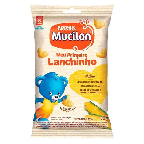 Snack Nestlé Mucilon Milho 35g