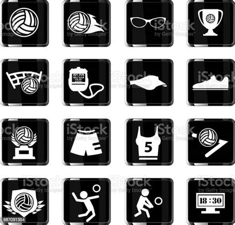 排球圖示集向量圖形及更多圖標集圖片 圖標集 太陽鏡 恤衫類 Istock