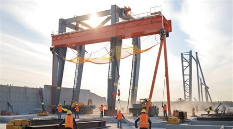 Pemasangan Struktur Gantri