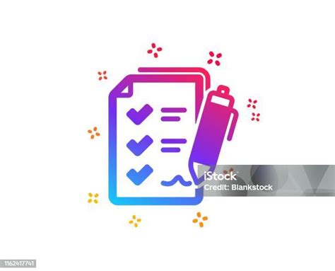설문조사 체크리스트 아이콘입니다 보고서 기호 벡터 고객에 대한 스톡 벡터 아트 및 기타 이미지 고객 고급 디자인 Istock