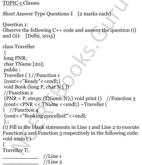 NCERT Solutions For Class 12 Computer Science C PDF Download Computer Science Science