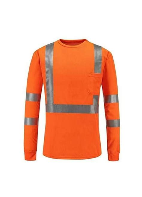 1234 Pack High Visibility Shirts For Men Hi Vis Reflective Safety