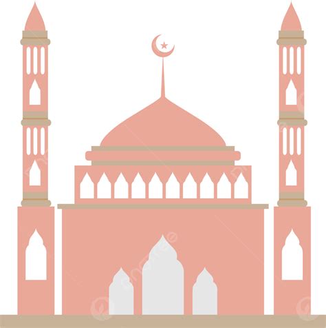 تصميم ناقلات مسجد حديث مسطح عصري مسطحة التصميم Png والمتجهات للتحميل