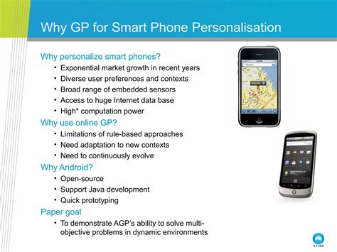 android genetic programming framework ppt