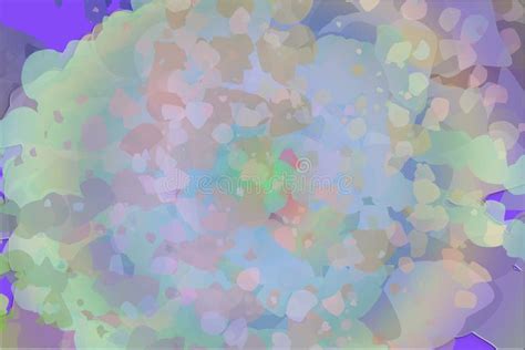 Color Abstract Pattern Generative Blended Messy Shapes Art Background Texture Digital