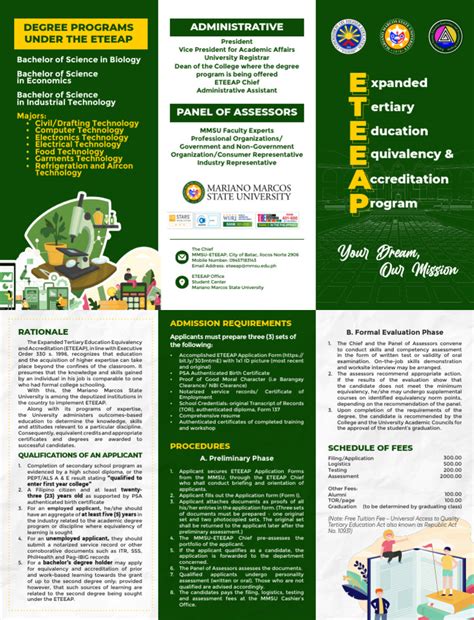 Eteeap Brochure Pdf Academic Degree Educational Stages