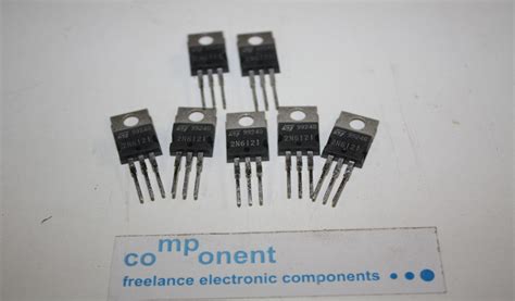2n6121 Transistors Silicon Npn Power 45v 4a 40w To 220 Nos 1pcs F4 Mp Component