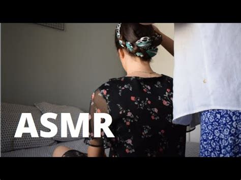 ASMR Hair Play No Talking YouTube