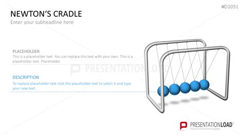 Newton S Cradle PowerPoint Templates PresentationLoad
