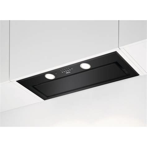 Aeg Dge5861hb 80cm Integrated Extractor Led Lighting 3 Speeds Black